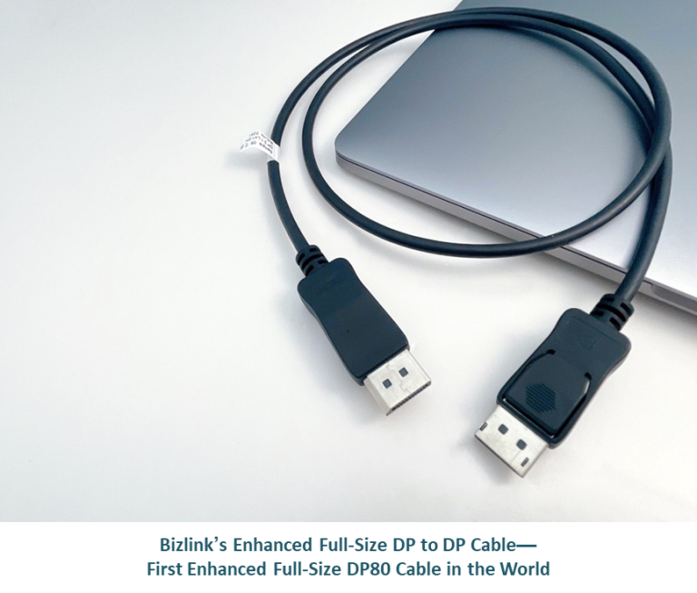 Allion Grants Bizlink the First VESA Enhanced Full-Size DP80 ...